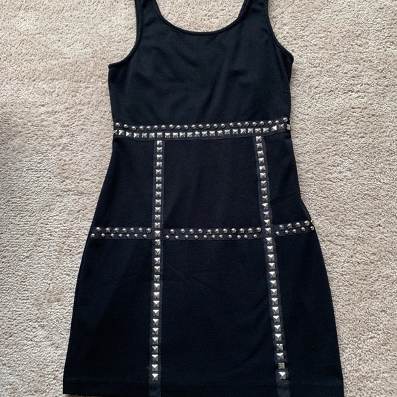 Candie's | Dresses | Black Studded Detail Dress | Poshmark